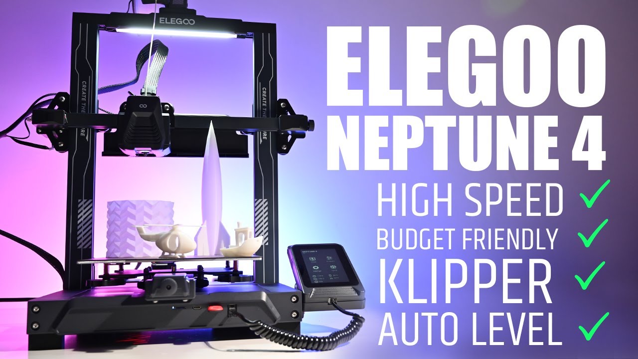 Elegoo Neptune 4 / 4 Pro Review – P3D