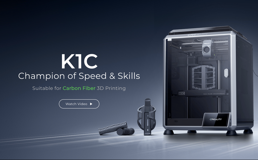 Creality K1C Review - Your Gateway to Carbon Fiber Print – P3D