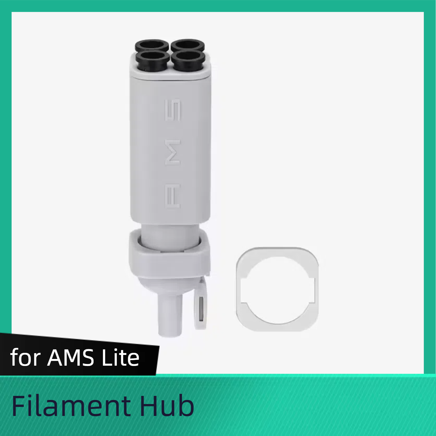 For Bambu Lab AMS Lite Filament Hub Five way components switch consuma ...