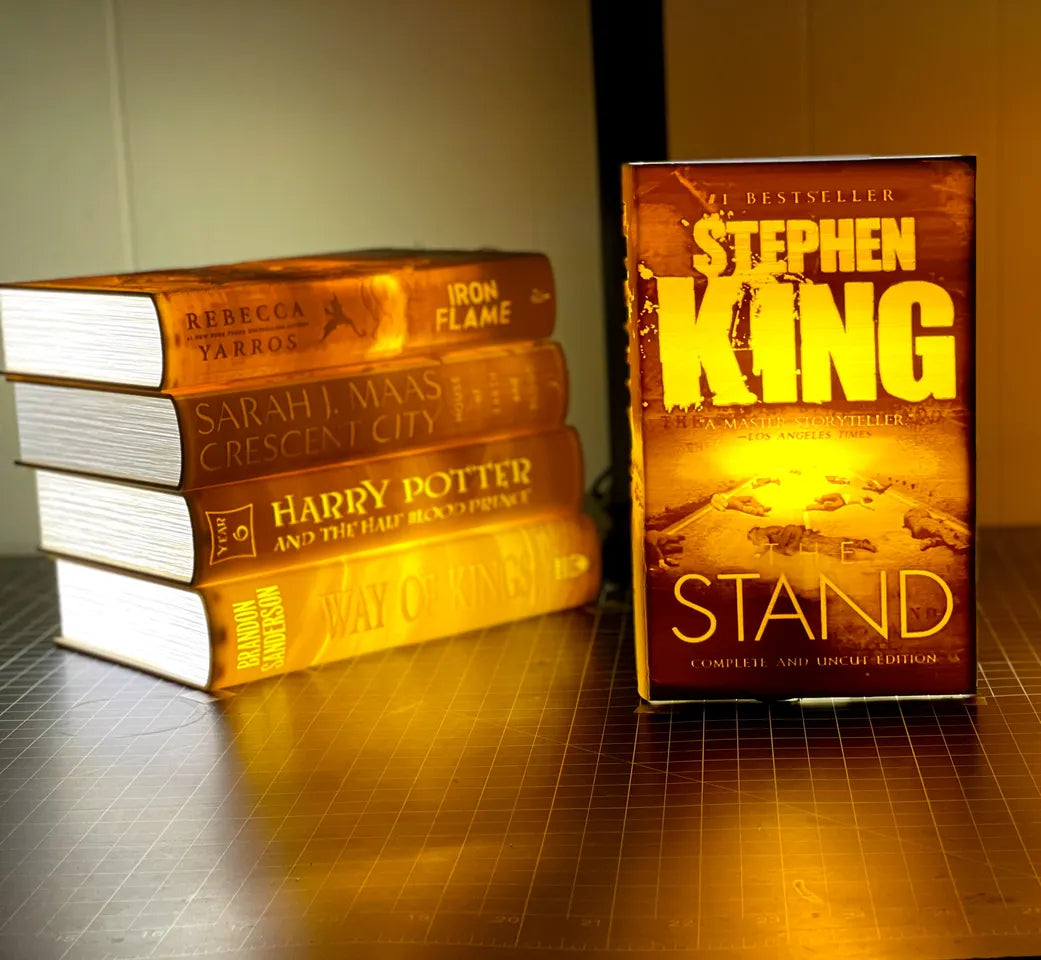 3D Printed Lithophane Books – P3D