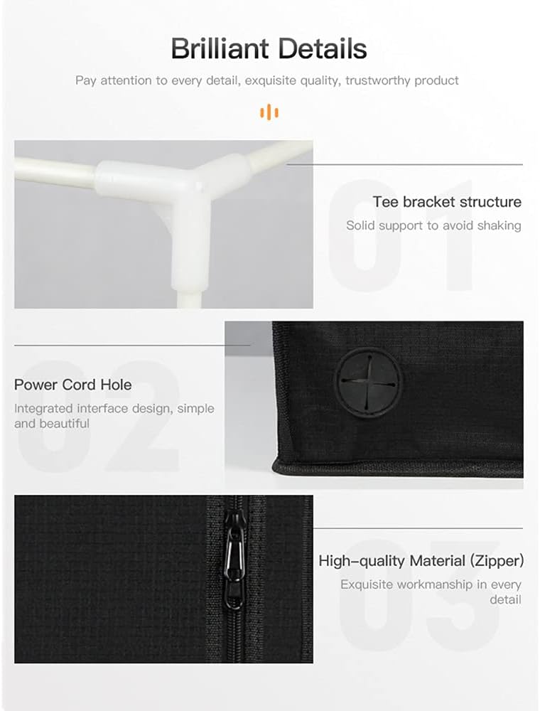 Creality Ender3 3D Printer Enclosure Fireproof and Dustproof Tent – P3D