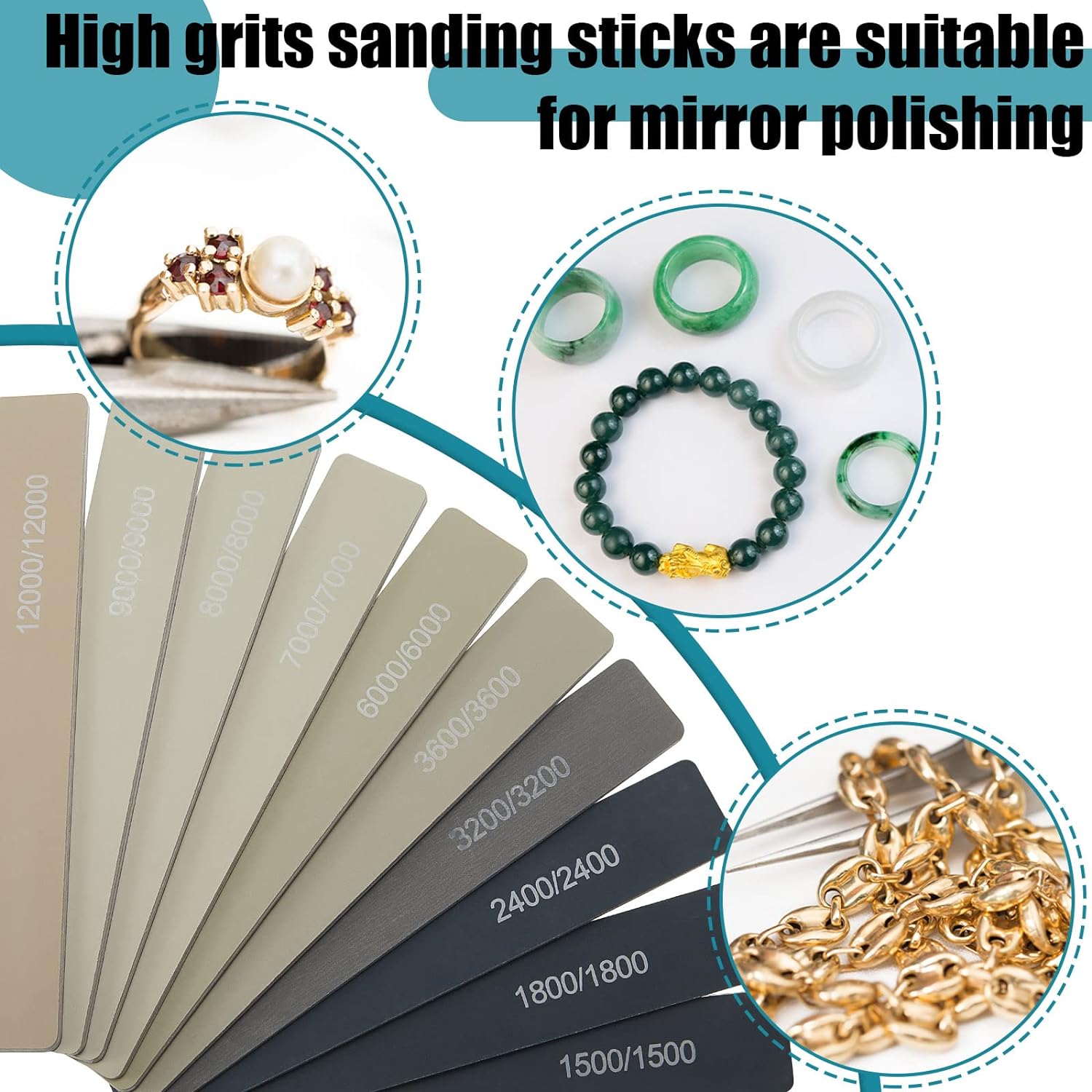 20 Pcs Sanding Stickers for 3D Print Models Polishing – P3D
