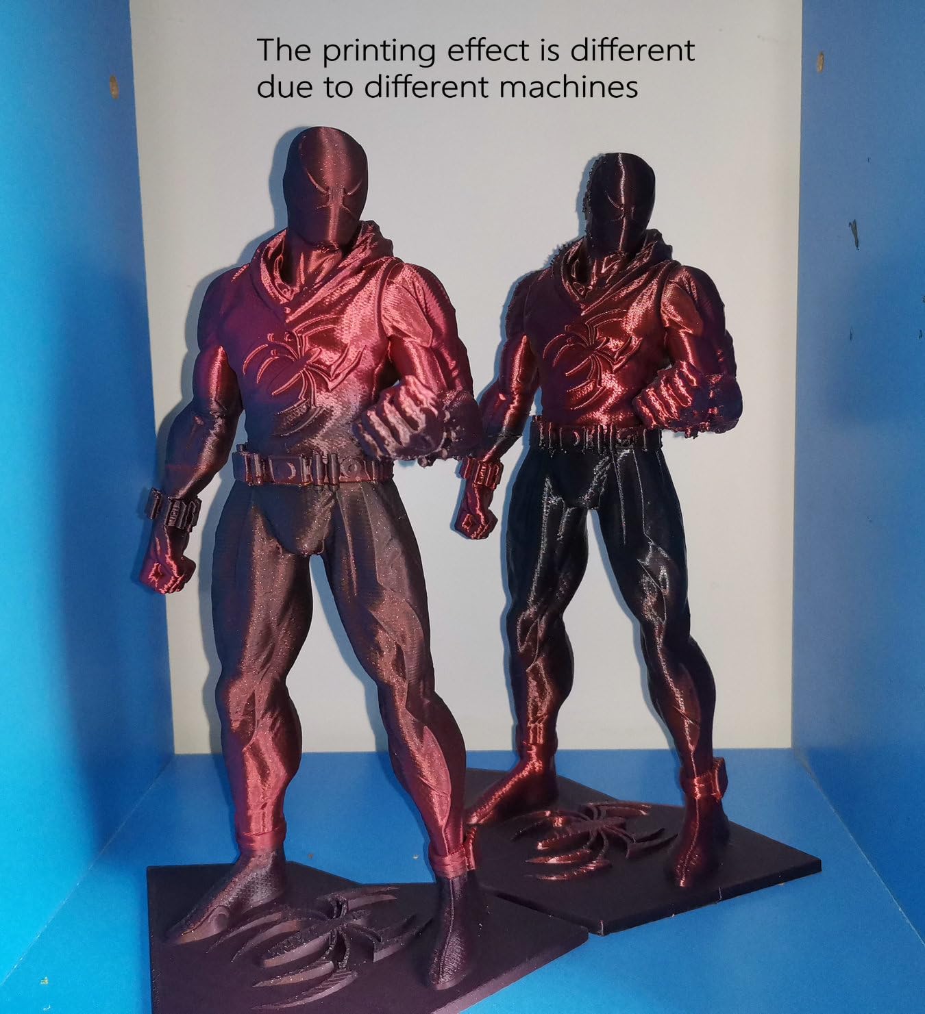 Silk Red, Black Multicolor Filament – P3D