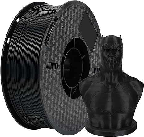 Nylon PA6 1.75mm, Black, 1KG – P3D