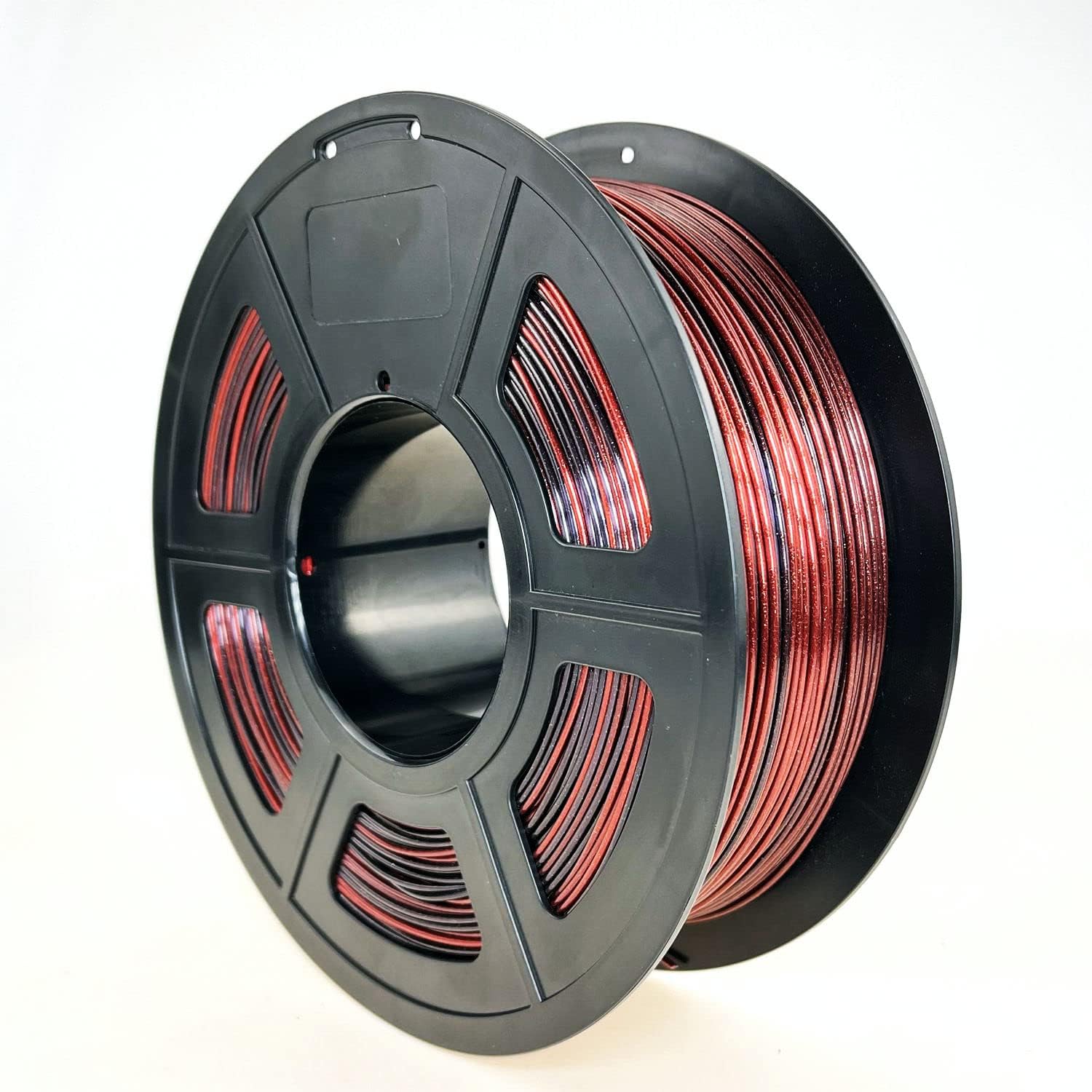 Silk Red, Black Multicolor Filament – P3D