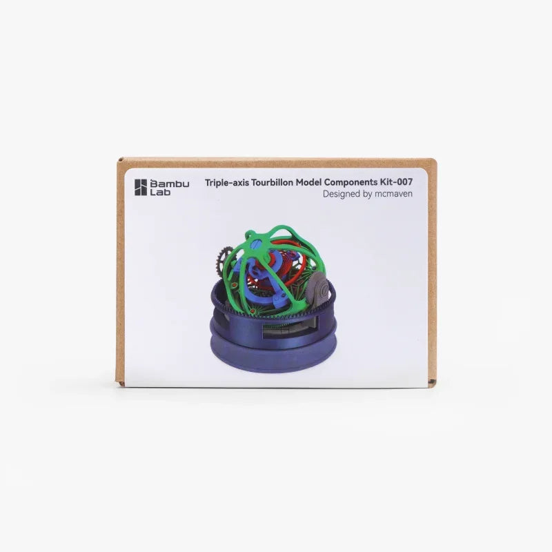 Triple-axis Tourbillon Model Components Kit 007 – P3D