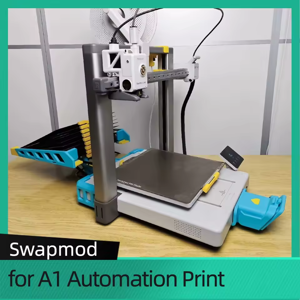 Bambu Lab A1 Swapmod Auto 3D Printing – P3D