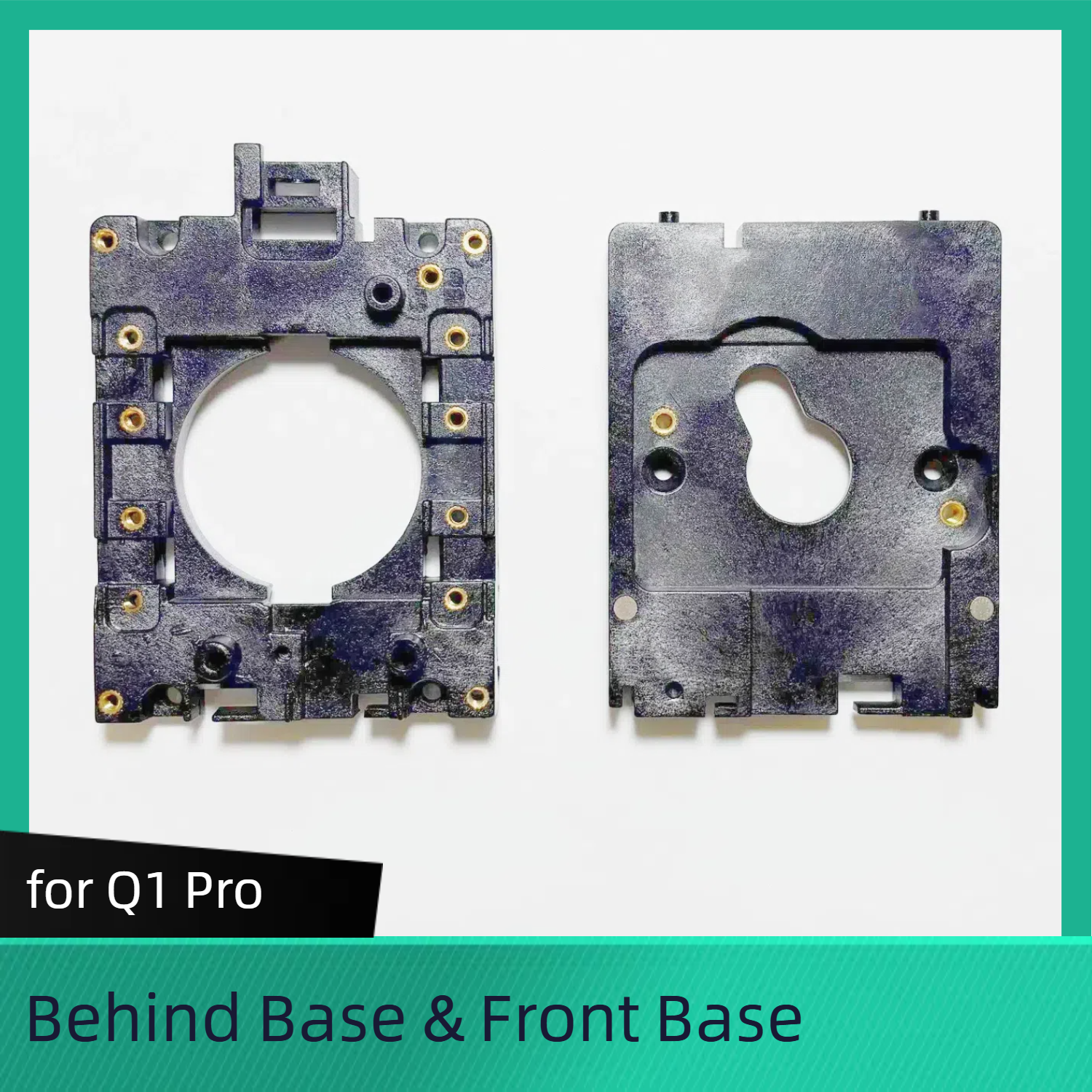 QIDI Q1 Pro In front of the base Behind the base – P3D