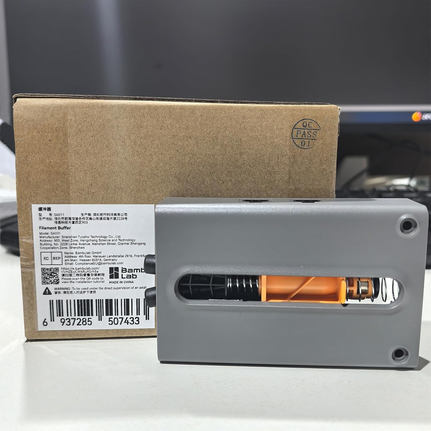 Bambu Lab Filament Buffer for the P2S – P3D