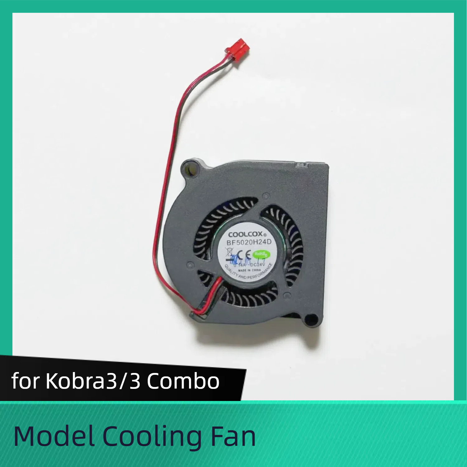 Model Cooling Fan for Anycubic Kobra 3 – P3D