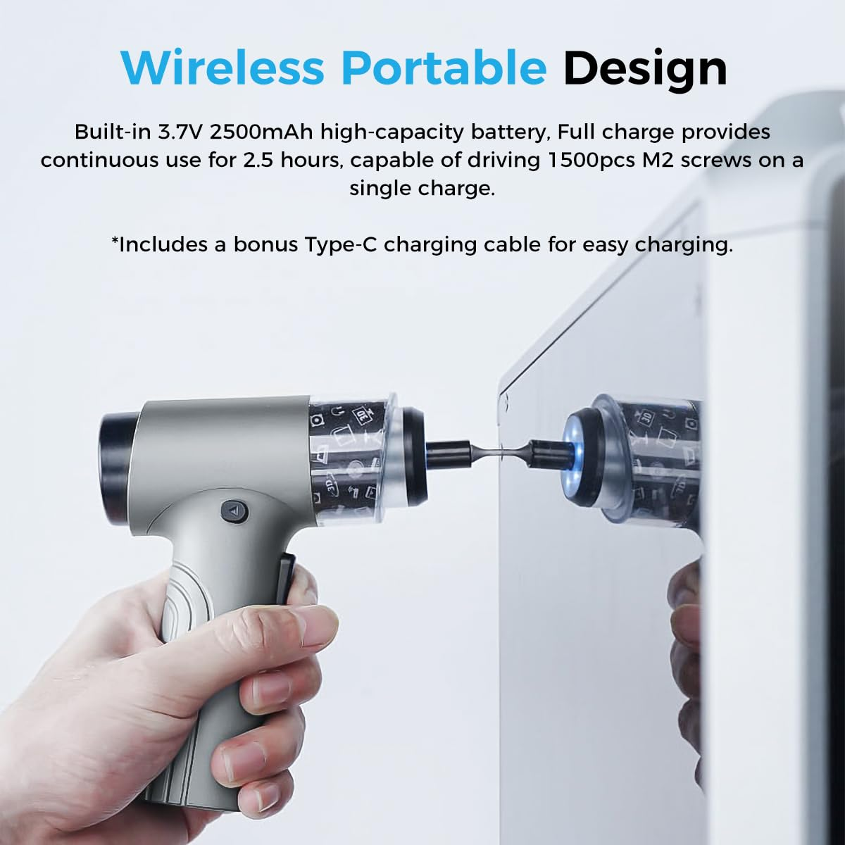 Creality 3.7V Cordless Electric Screwdriver – P3D