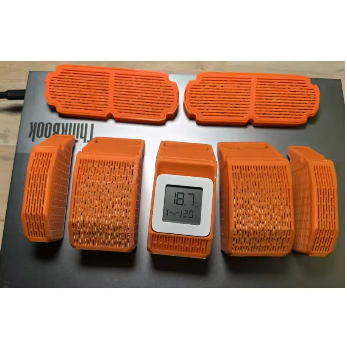 Desiccant Box for Bambu Lab AMS with Hygrometer – P3D
