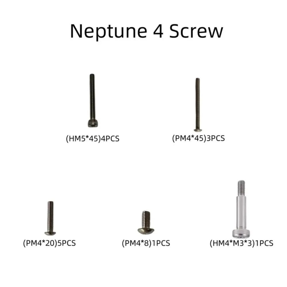 Screws for Neptune 4 Series 3D Printers – P3D
