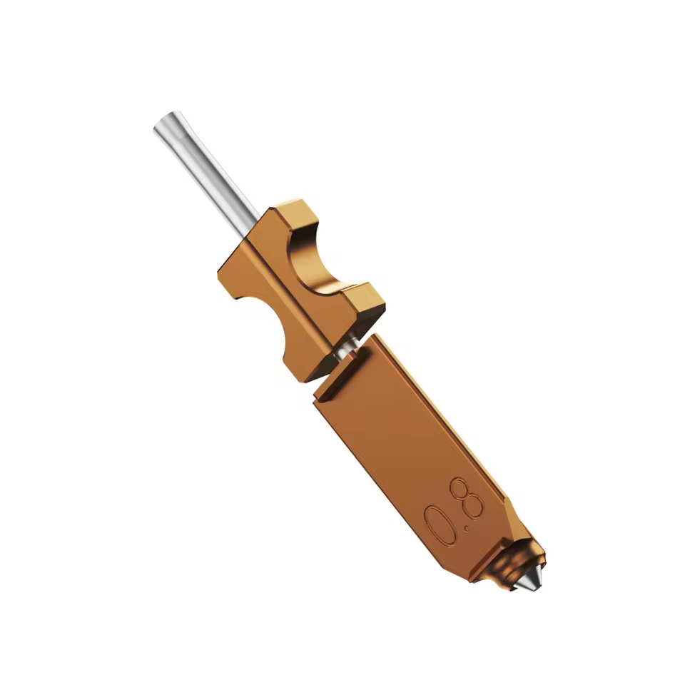 Flashforge AD5X 0.25mm 0.4mm 0.6mm 0.8mm Hardened Nozzle Assembly – P3D