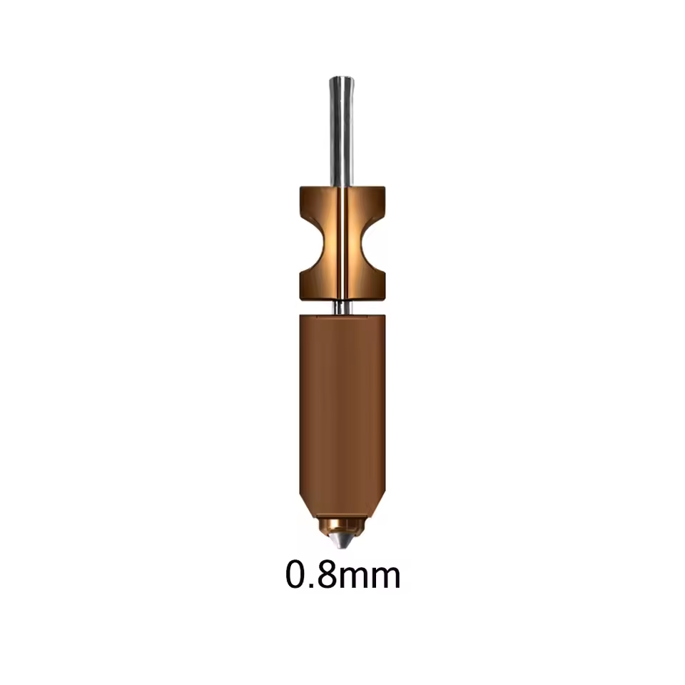 Flashforge AD5X 0.25mm 0.4mm 0.6mm 0.8mm Hardened Nozzle Assembly – P3D