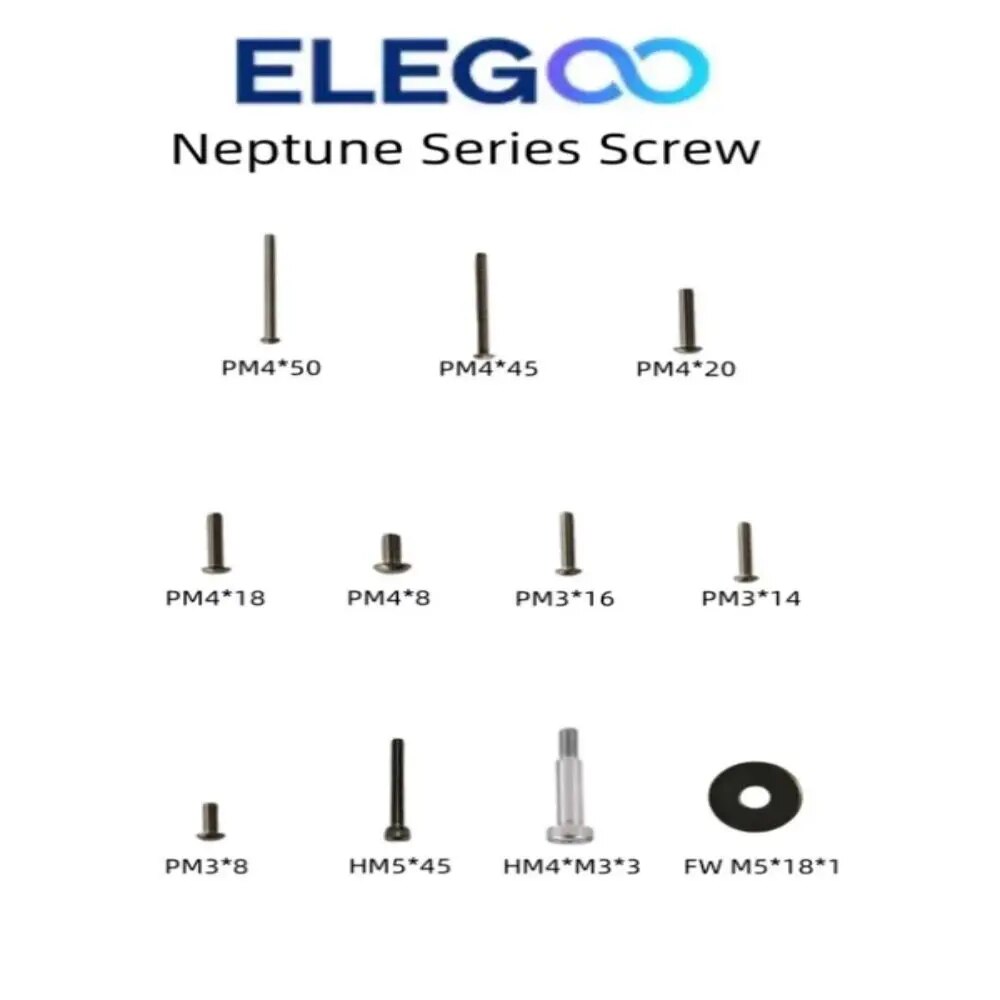 Screws for Neptune 4 Series 3D Printers – P3D
