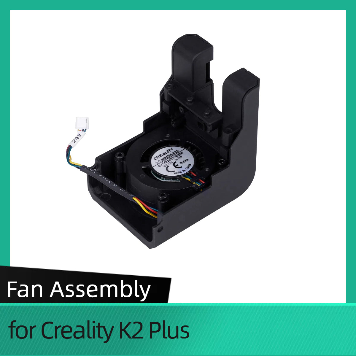 CREALITY K2 Plus Model Fan Assembly – P3D