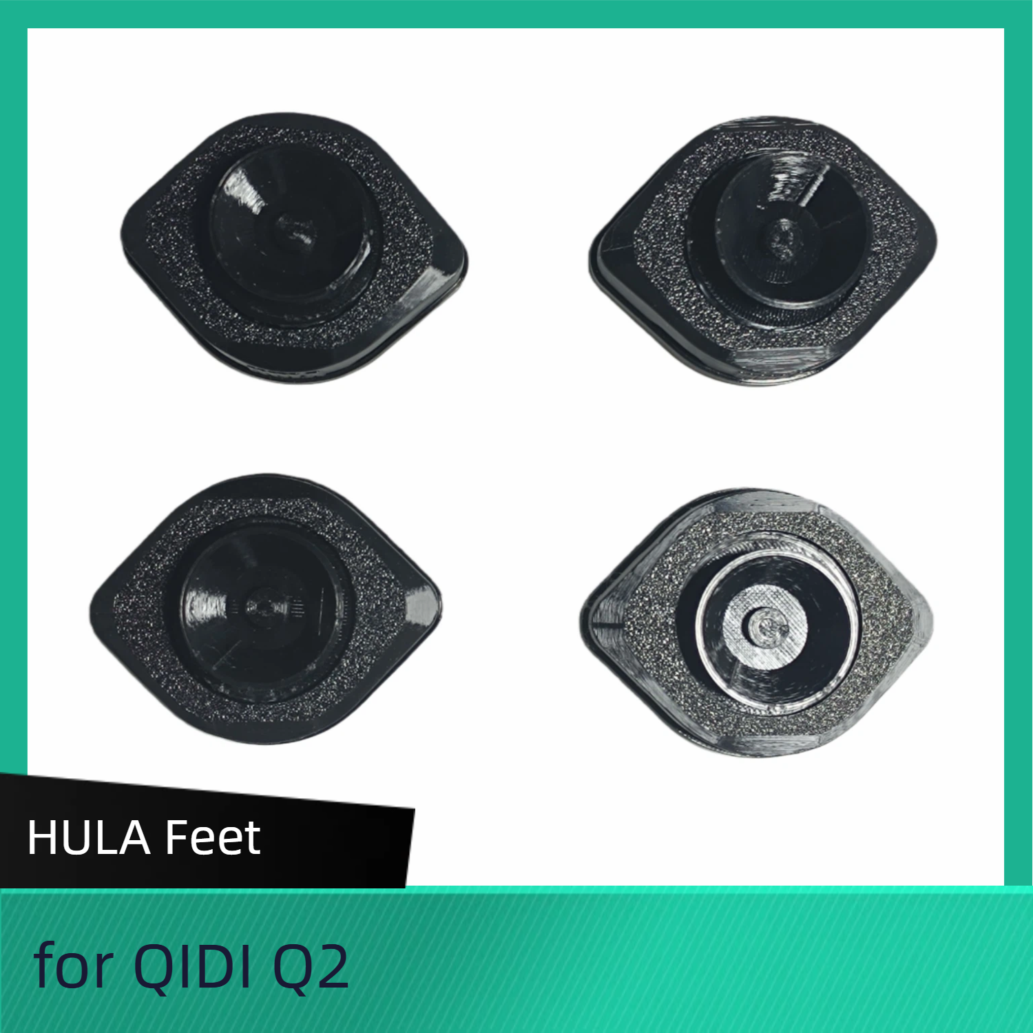HULA Self-Aligning Anti-Vibration Feet – P3D