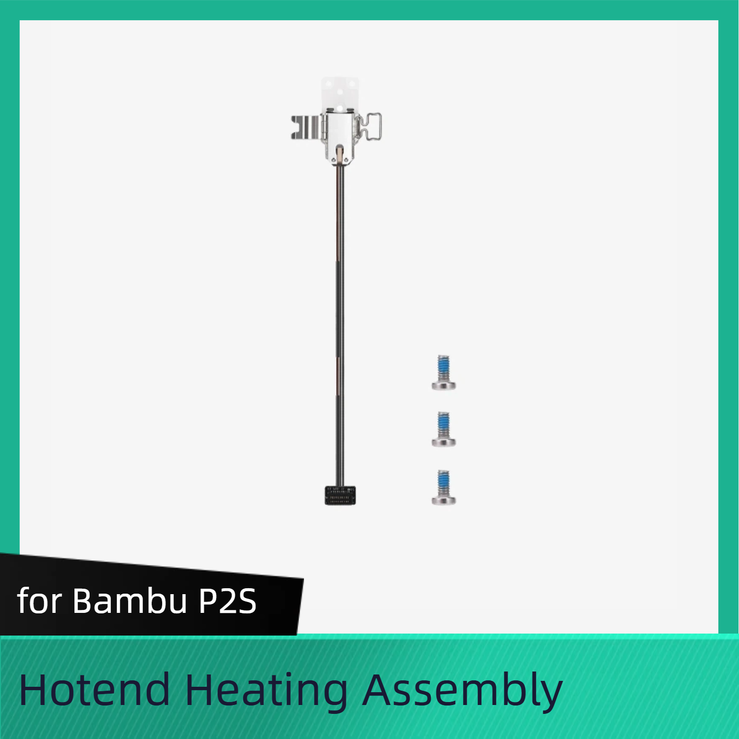 Hotend Heating Assembly for Bambu Lab P2S – P3D