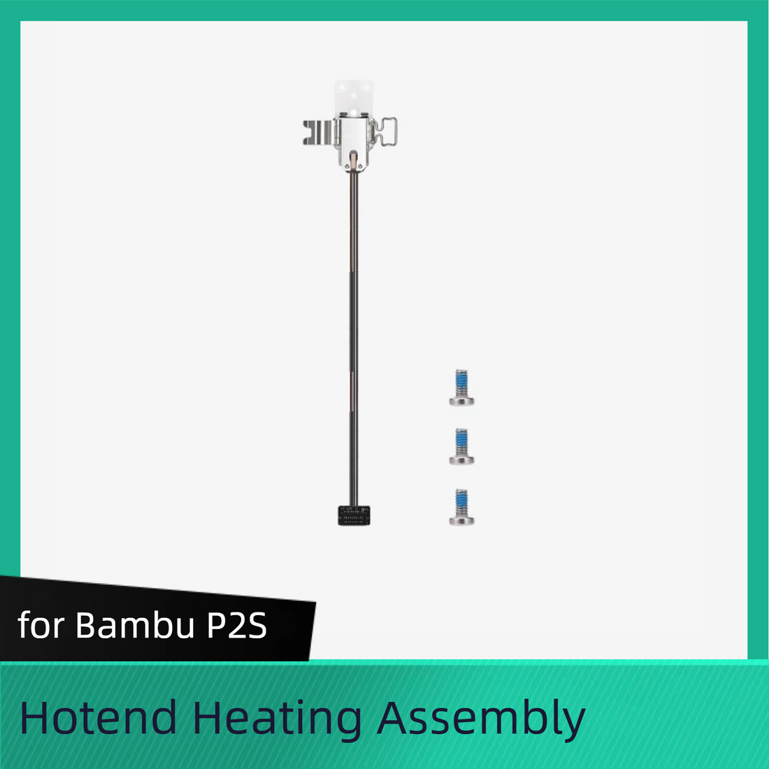 Hotend Heating Assembly for Bambu Lab P2S – P3D