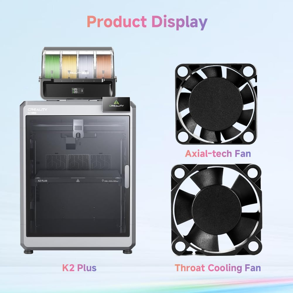 Creality K2 Plus Cooling Fans – P3D