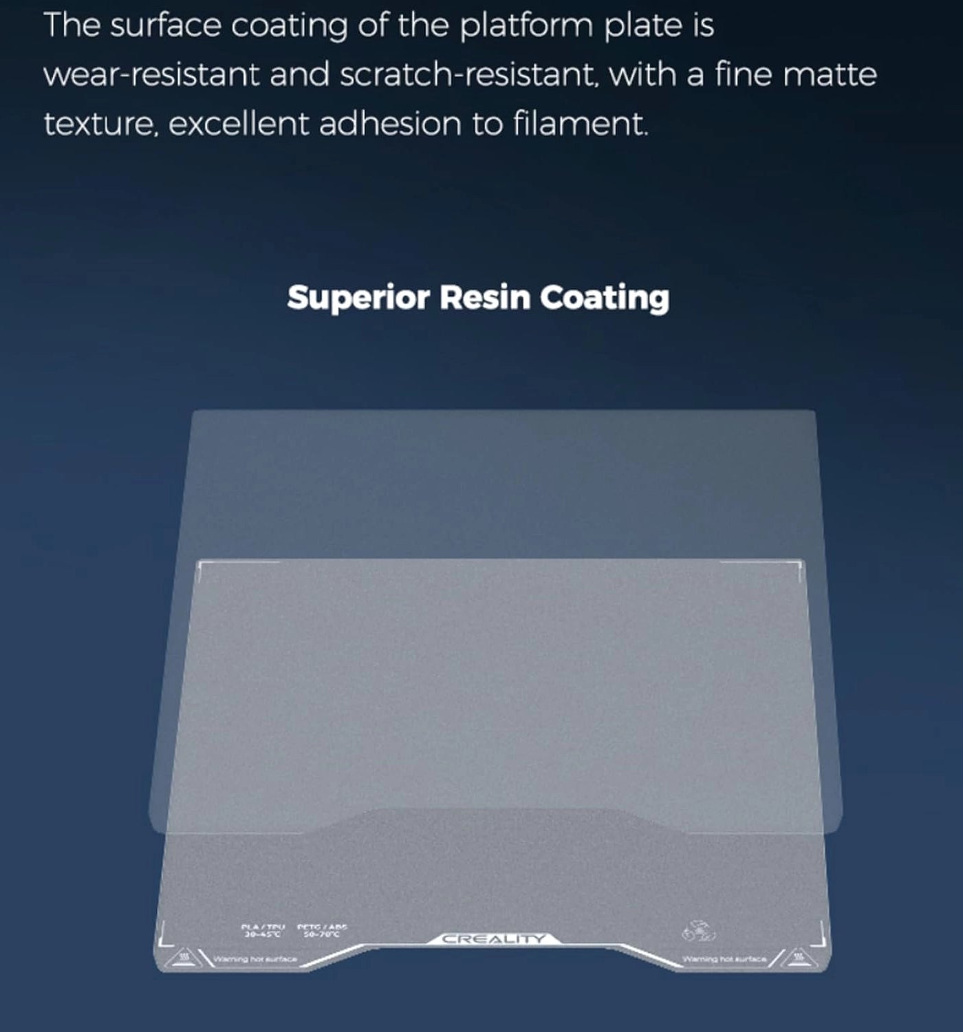 for Creality Low Temperature Cold Printing Build Plate for Creality Hi ...