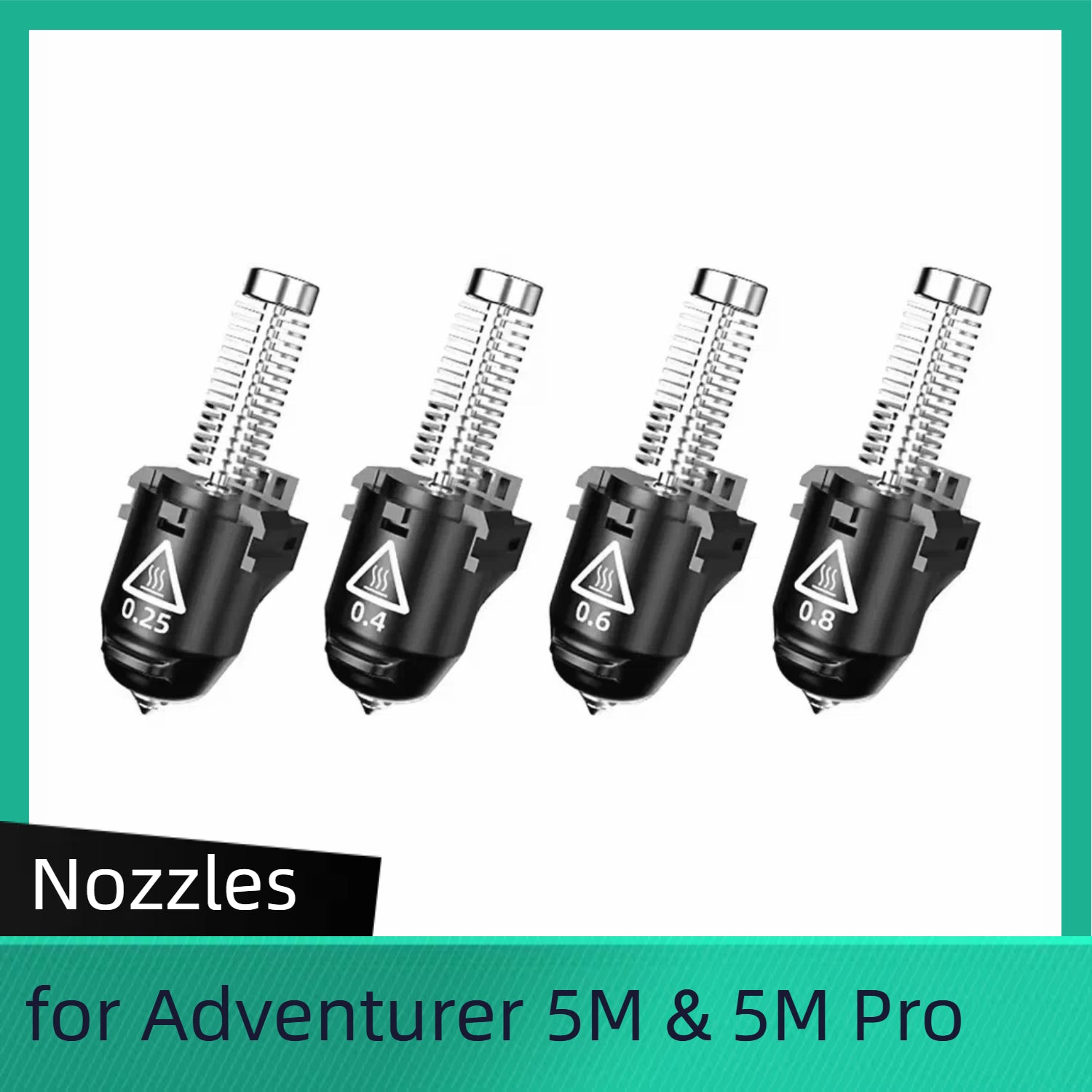 For Flashforge Adventurer 5M /5M Pro Series 0.25mm/0.4mm/0.6mm/0.8mm H ...
