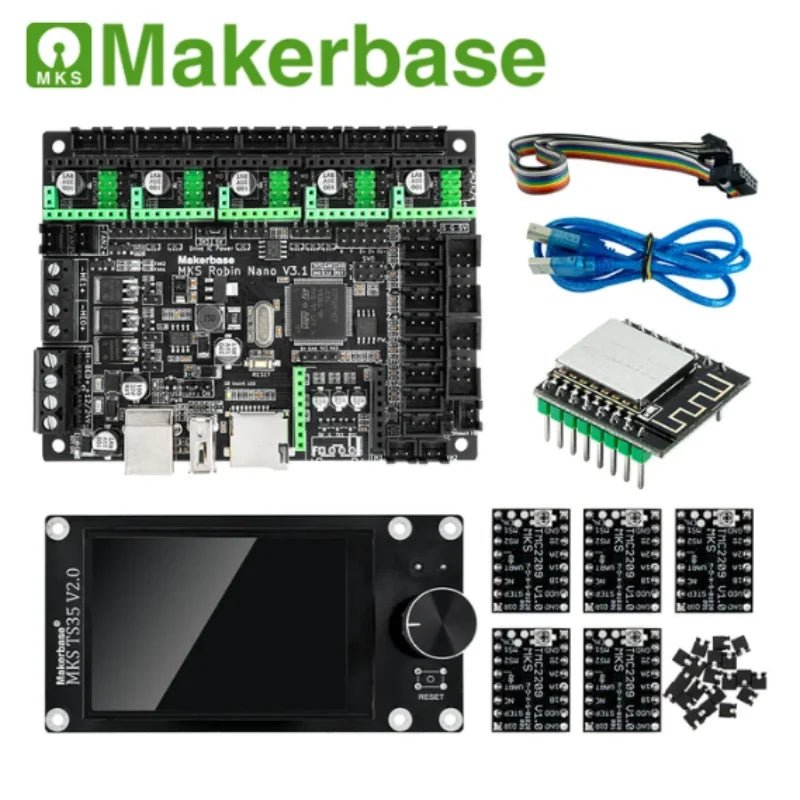Makerbase Mks Robin Nano V3 Eagle 32bit 168mhz F407 Control Board P3d
