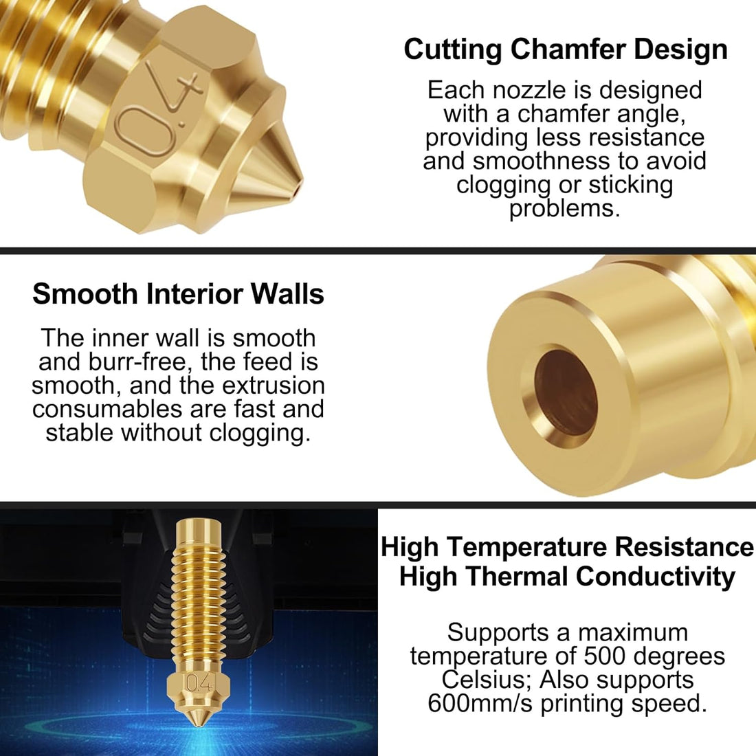 CHT High Speed Nozzle for Neptune 4 Plus/Max – P3D