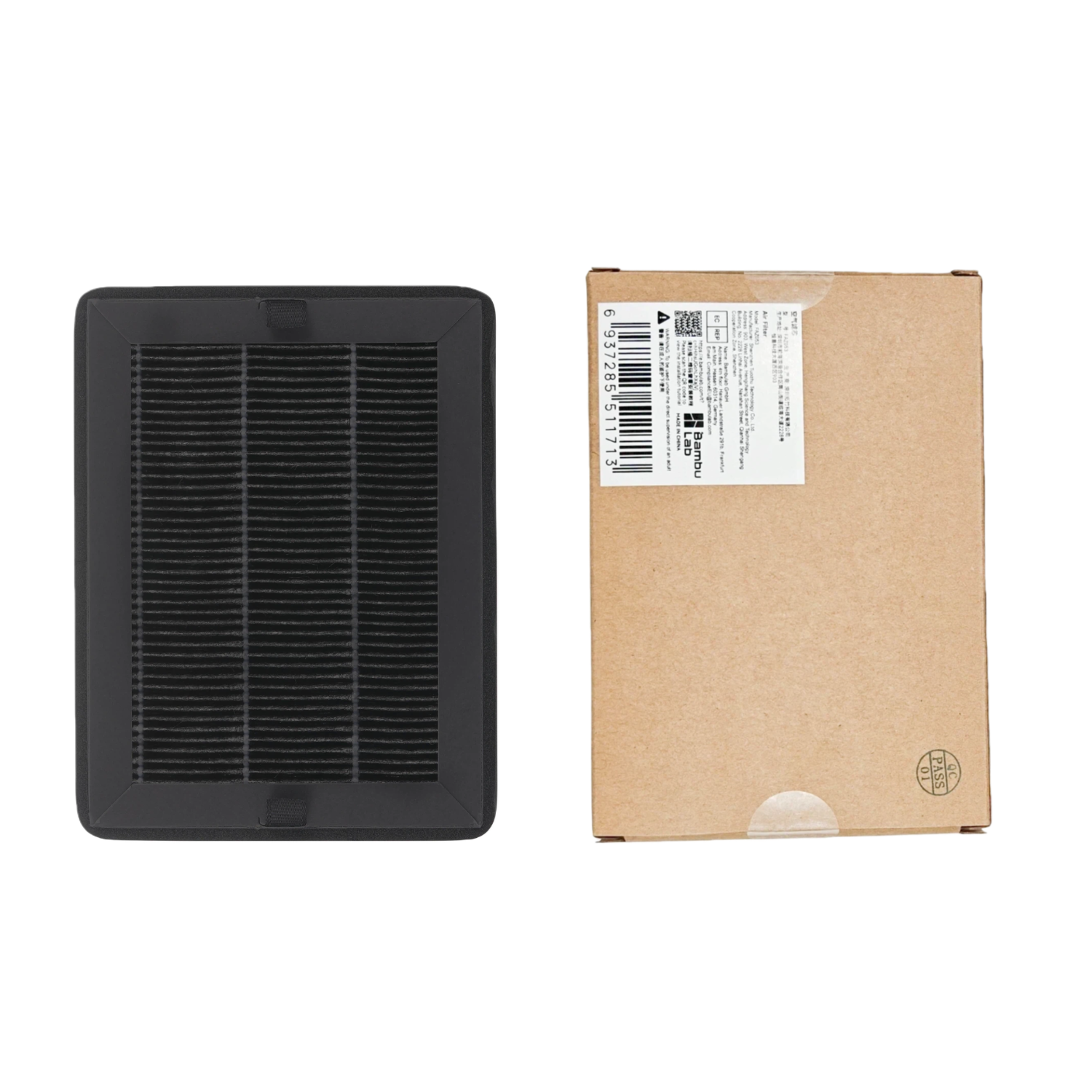Original / Air Filter for Bambu Lab P2S External Exhaust – P3D
