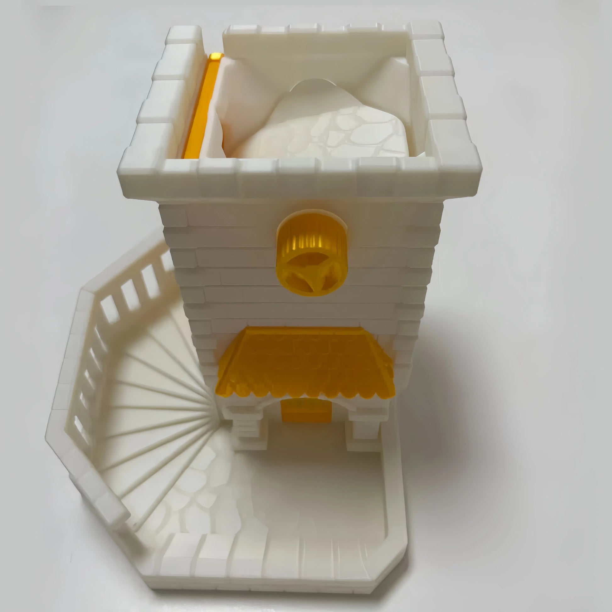 Mechanical Dice Tower DND Twister 3D Printed Hollow Castle – P3D