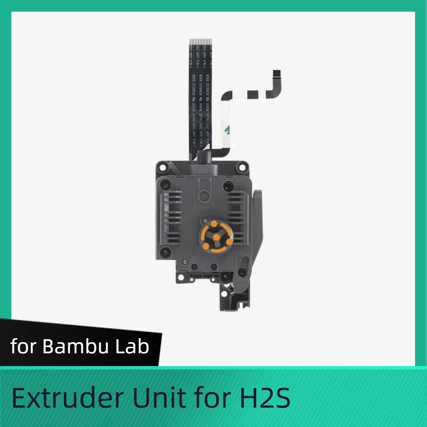 Extruder Unit / Unit Front Cover- H2S for Bambu Lab – P3D