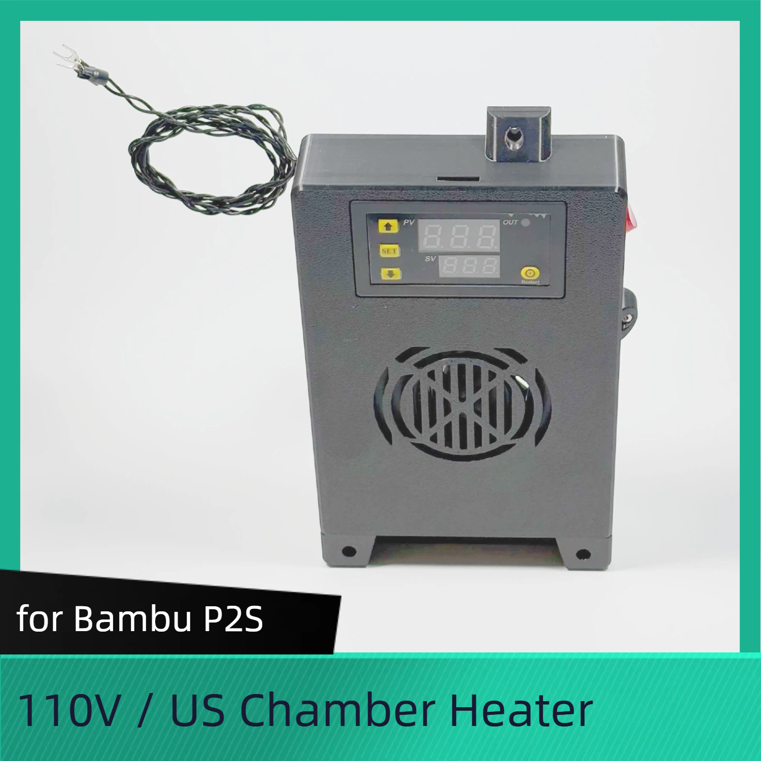 Chamber Heater for Bambu P2S – P3D