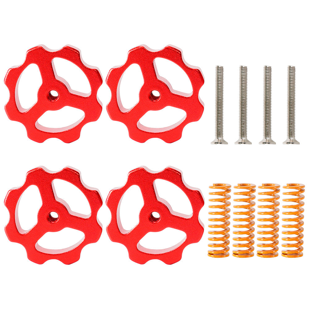 4PCS Metal Leveling Nuts & Springs – P3D