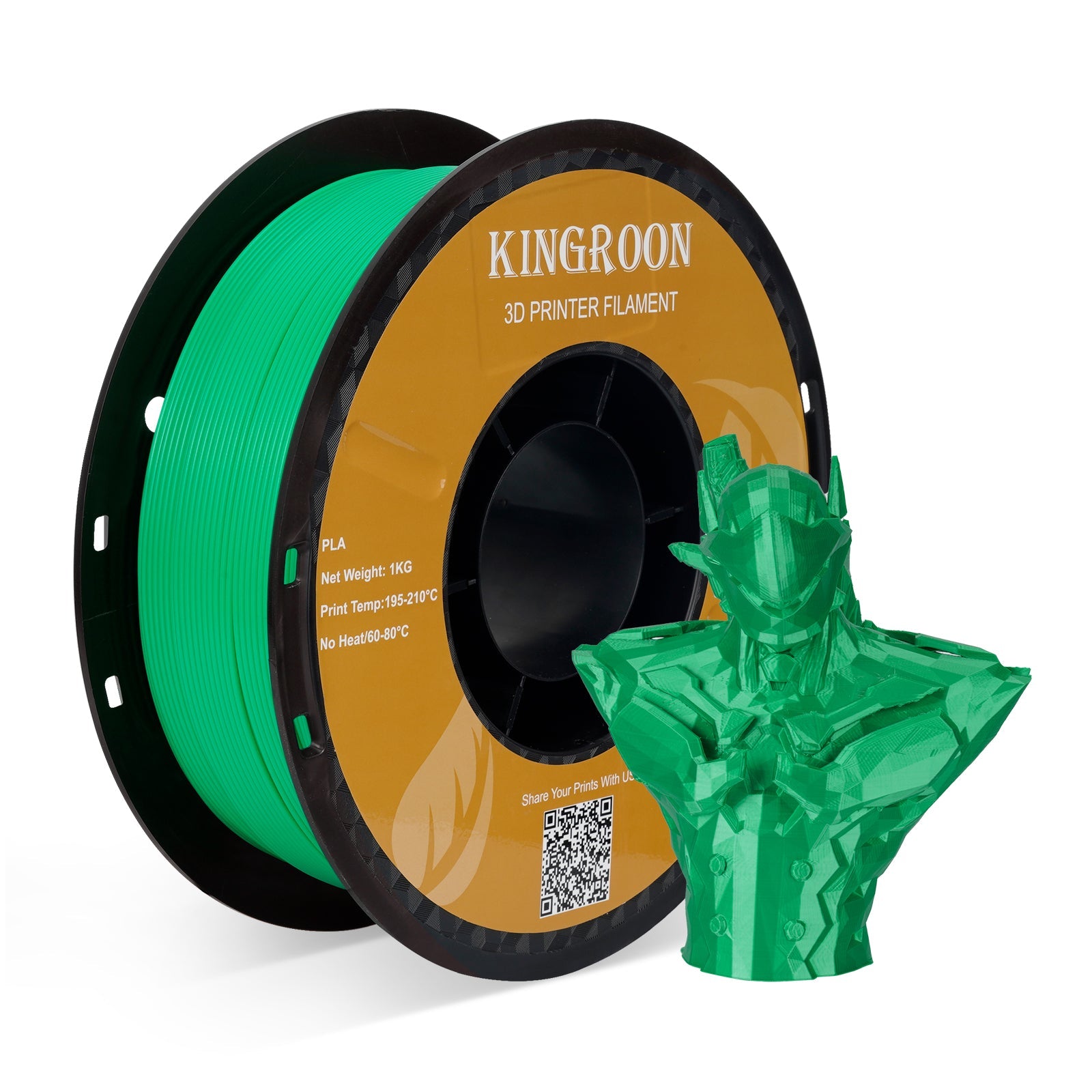 Green PLA 1kg 3D Printer Filament PLA Impresora 3D – P3D