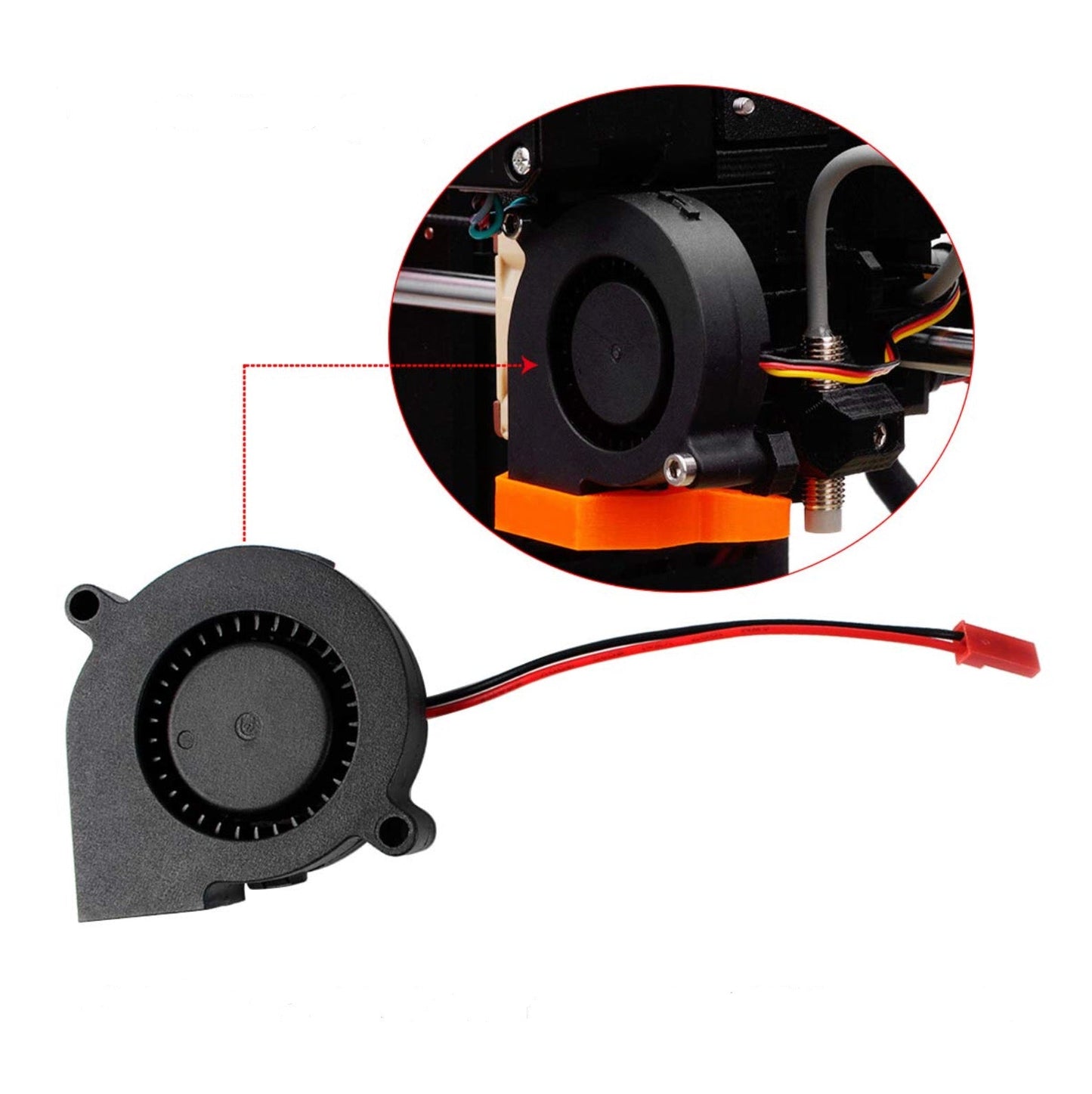 24V 5015 Blower Fan – P3D
