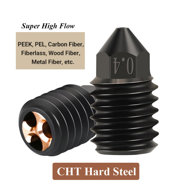 CHT High Flow Nozzles For Bambu X1 / P1 Series – P3D