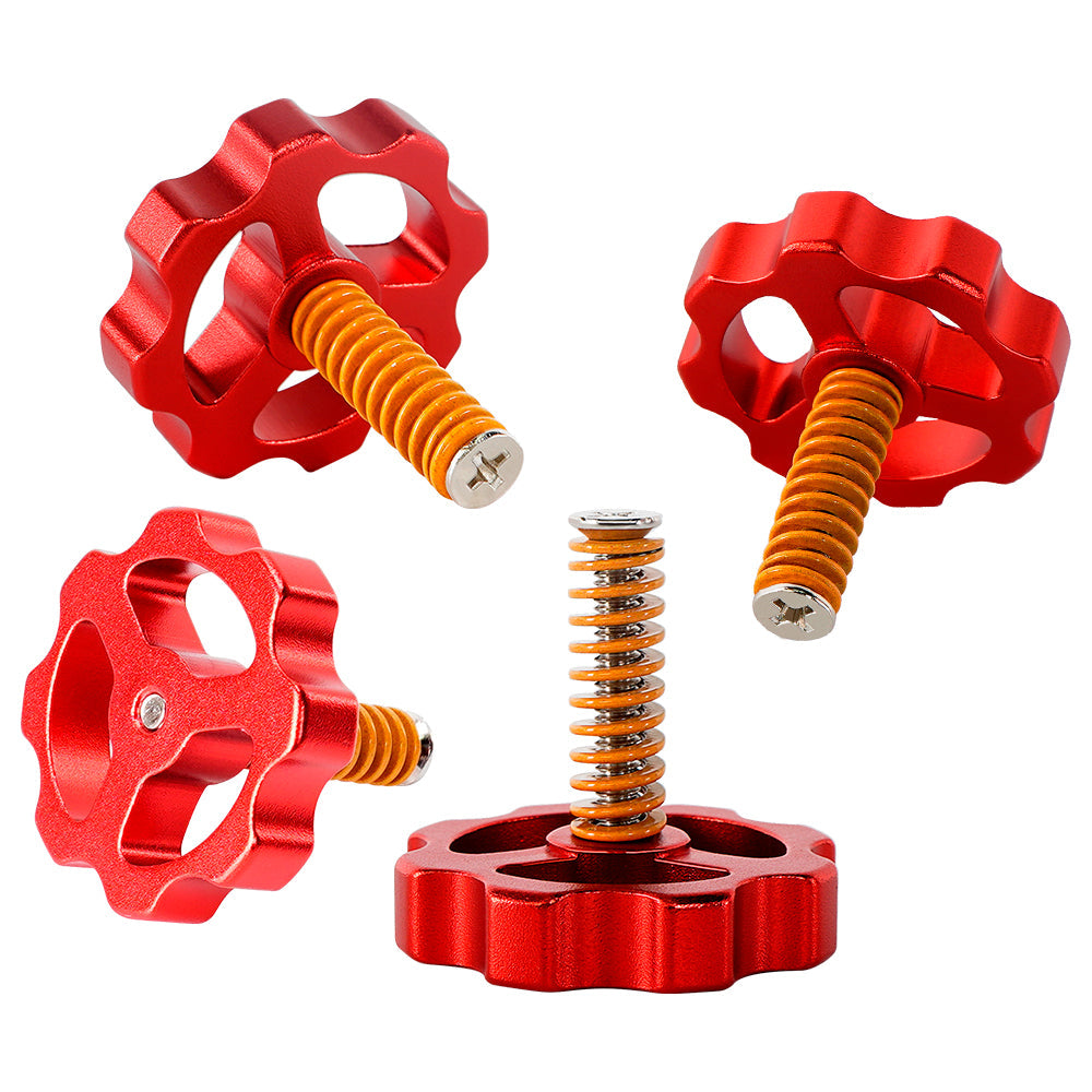 4PCS Metal Leveling Nuts & Springs – P3D