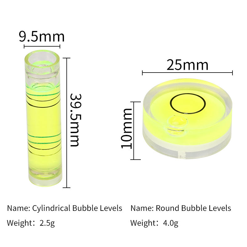 8mm Vintage Movie Cameras Tubular Glass Spirit Bubble Level Vials ...