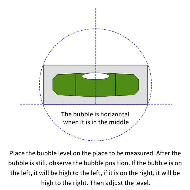 Circular Plastic Spirit Bubble Level for 3D Printer – P3D