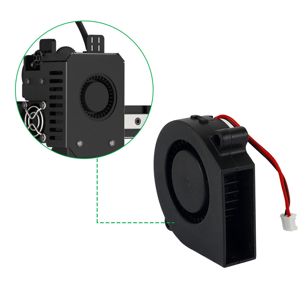 24V 5015 Blower Fan for Kingroon KP3S Pro V2 & KLP1 – P3D
