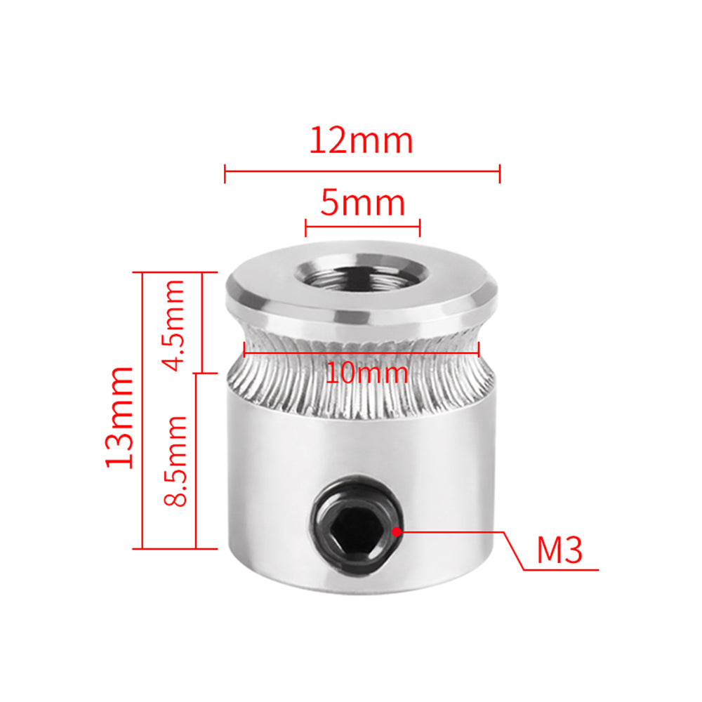 5mm Bore MK7 Extruder Drive Gear – P3D