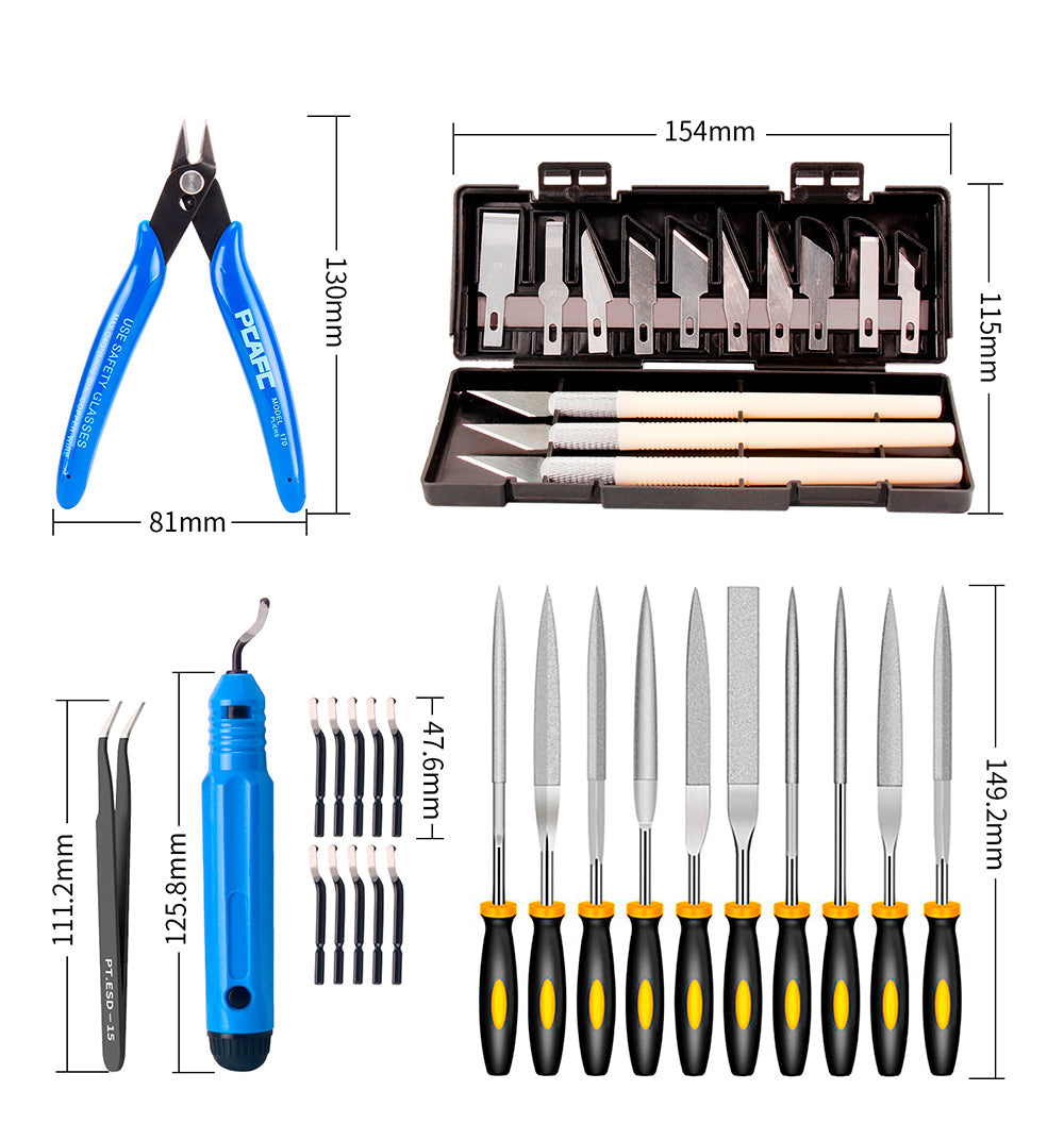 Deburring Tool for 3D Print Parts Cleaning – P3D
