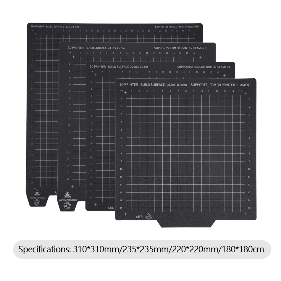 Flexi Spring Steel Sheet with 10mm Grid – P3D