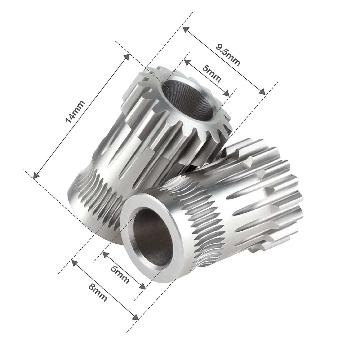 BMG Dual Drive Extruder Gear – P3D