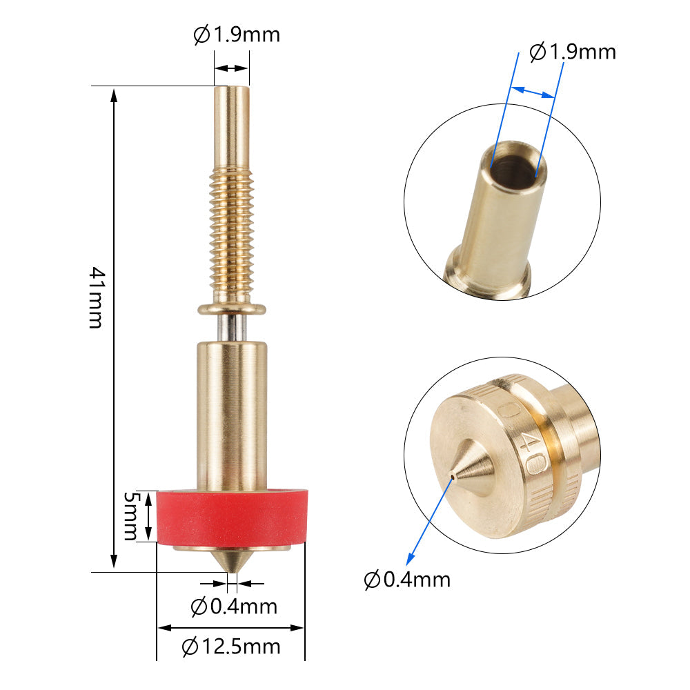 E3D Rapid Change Revo Nozzle -1.75mm – P3D
