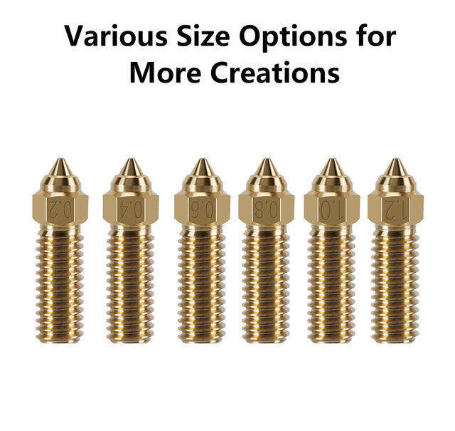 Volcano Brass Nozzle for Creality K1/K1 Max/ Vyper/ Sidewinder – P3D