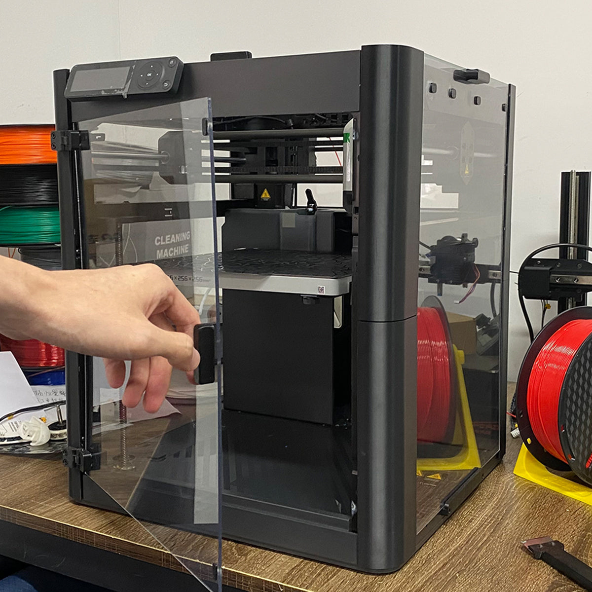 For Bambulab P1P Enclosure High Temperature Resistant PC Panels Shell – P3D