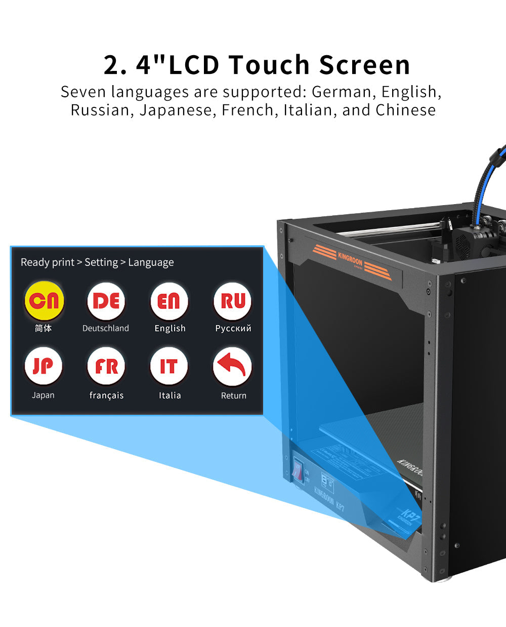 Kingroon KP7 3D Printer – P3D