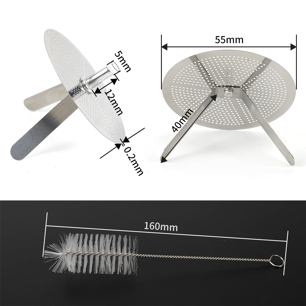 Stainless Steel Resin Filter Funnel – P3D